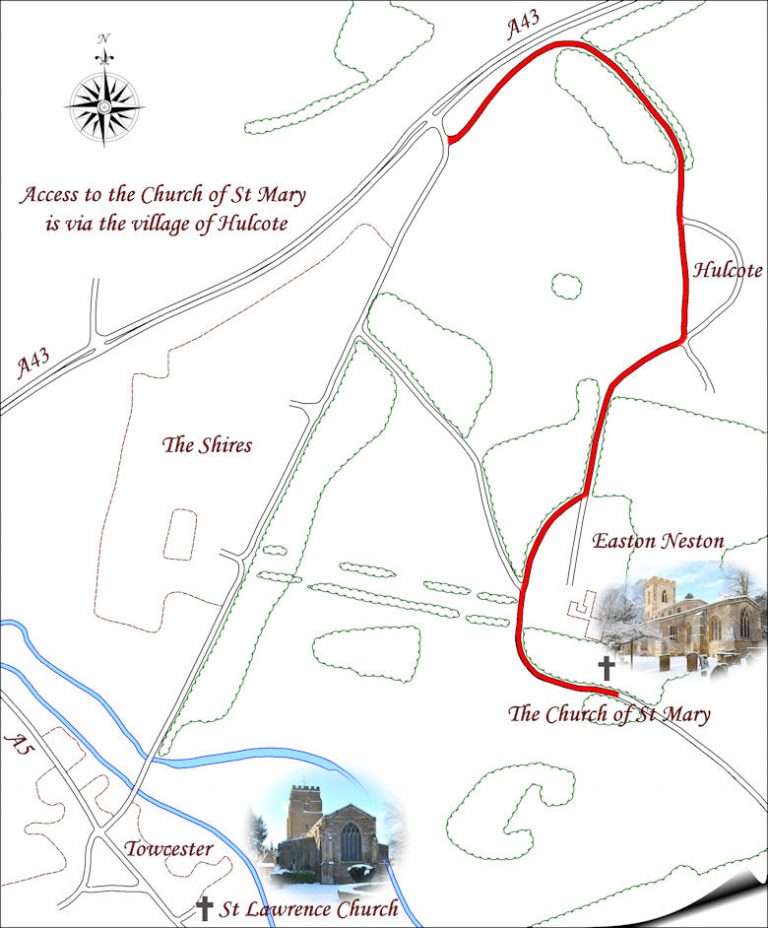 Map to the Church – Hugh's Pages